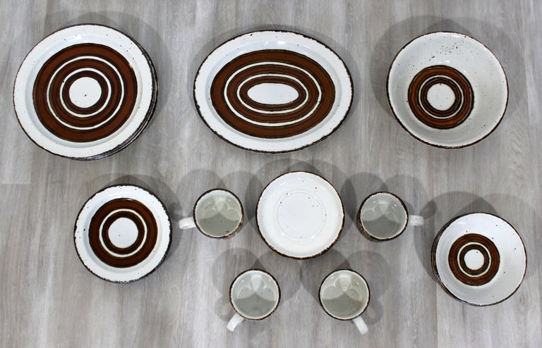 Mid-Century Modern Midwinter Stonehenge Earth Pattern Dinnerware ...