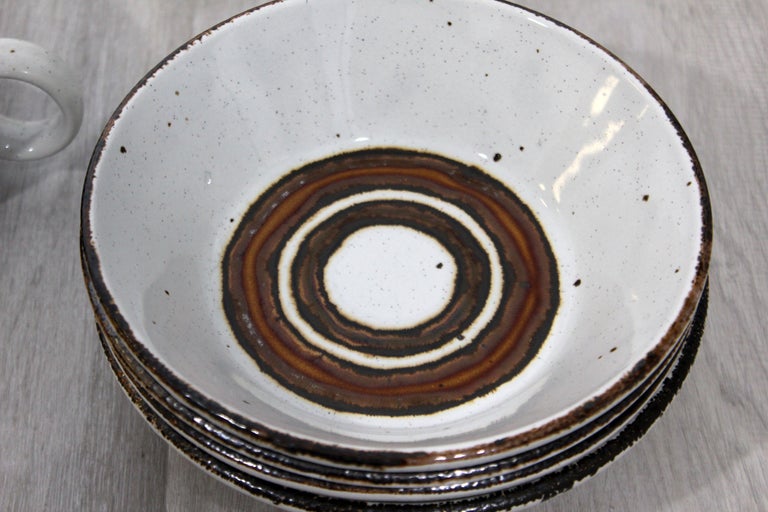 Mid-Century Modern Midwinter Stonehenge Earth Pattern Dinnerware ...