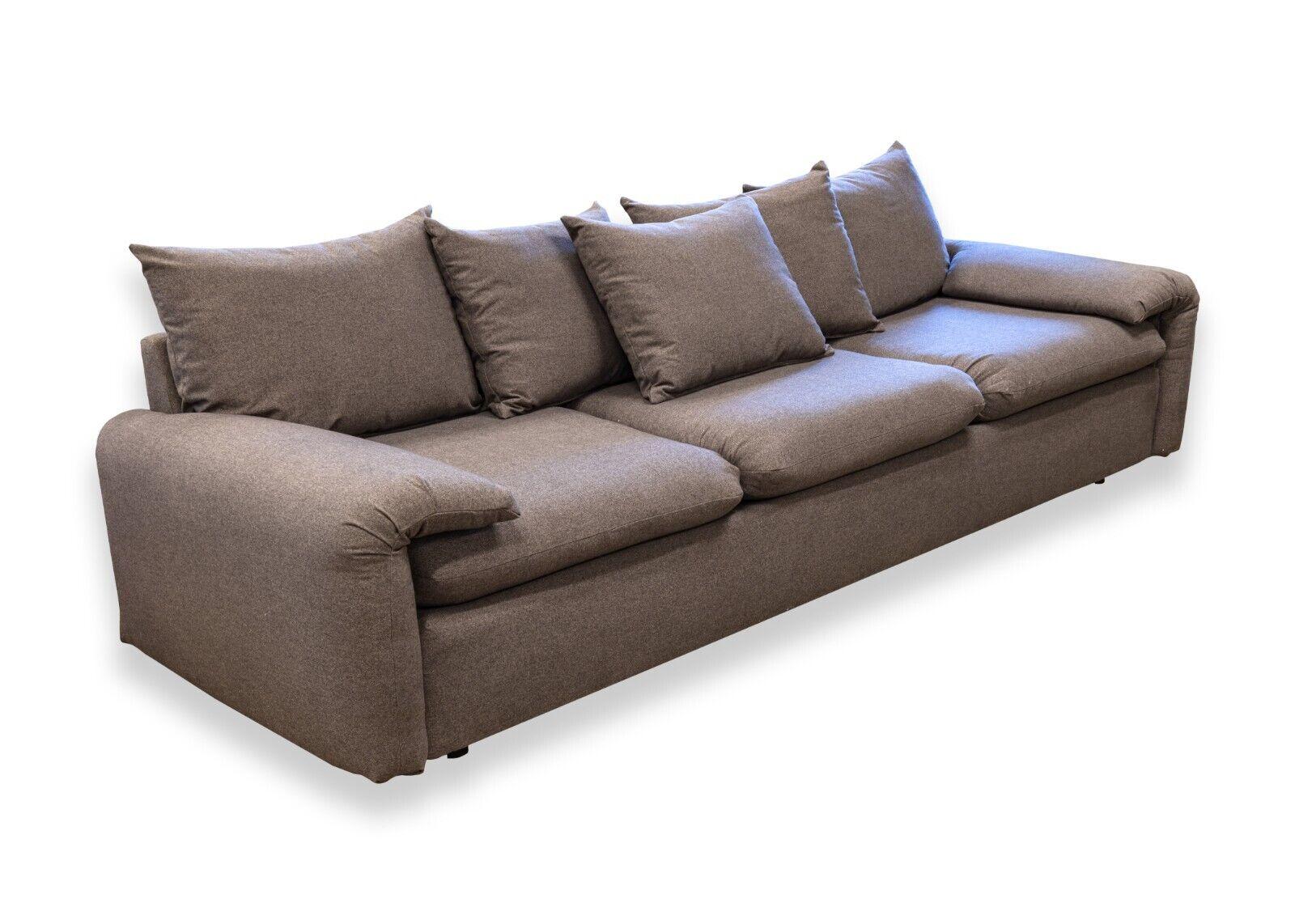 Mid-Century Modern Milo Baughman Gray Flannel Sofa for Directional For ...