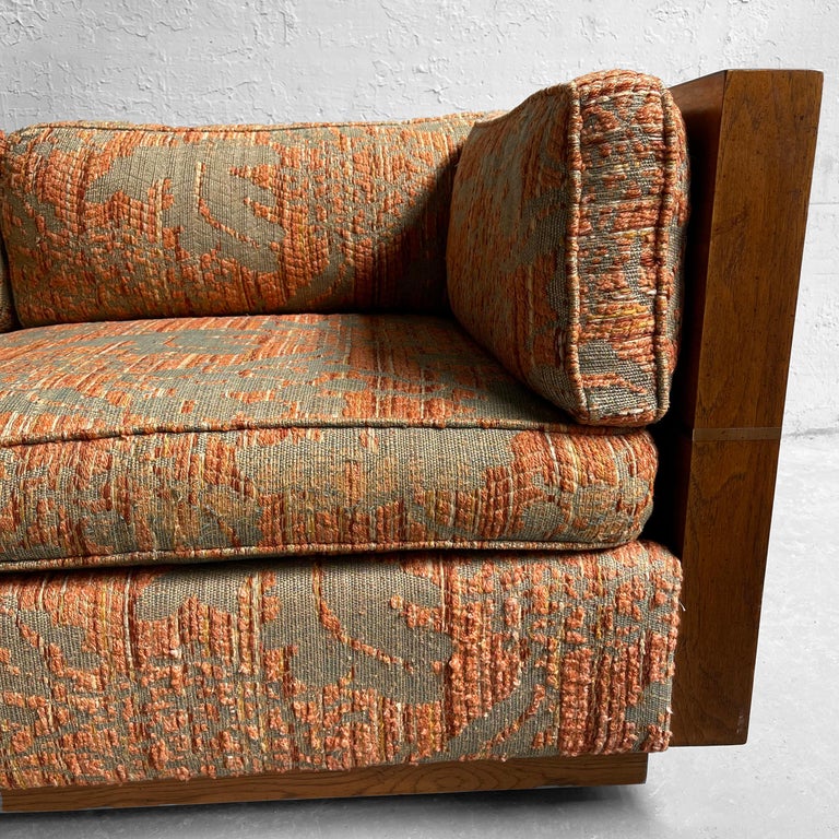 Mid-Century Modern Milo Baughman Style Case Sofa For Sale at 1stDibs