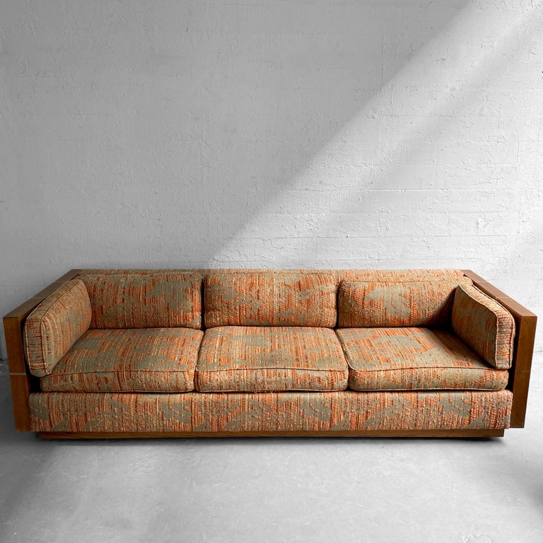 Mid-Century Modern Milo Baughman Style Case Sofa For Sale at 1stDibs