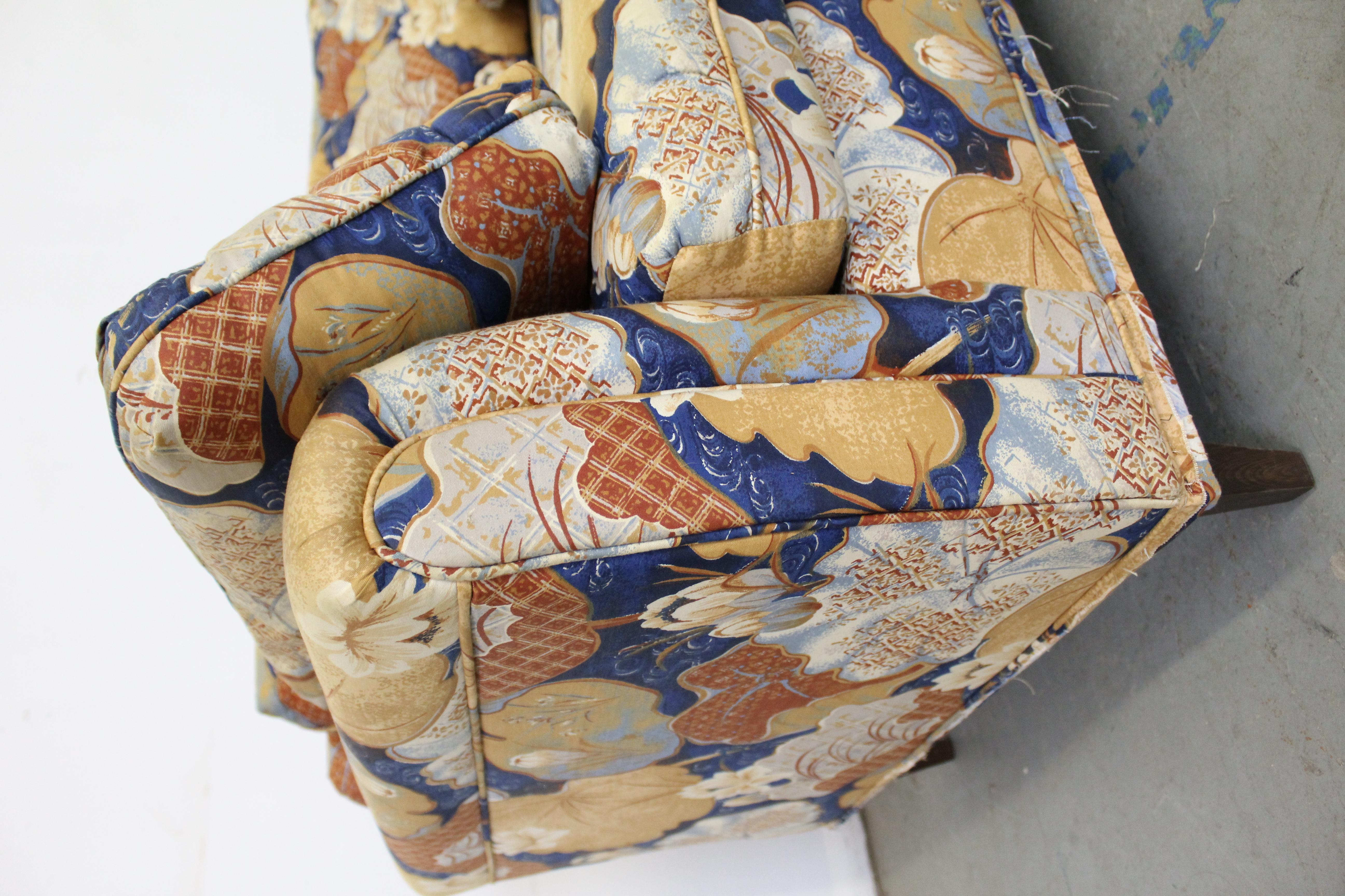 Mid-Century Modern Milo Baughman Style Sofa at 1stDibs