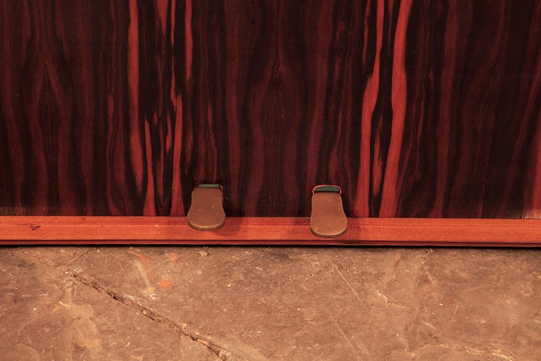 Mid-Century Modern Monington and Weston Piano in Mahogany and Macassar ...