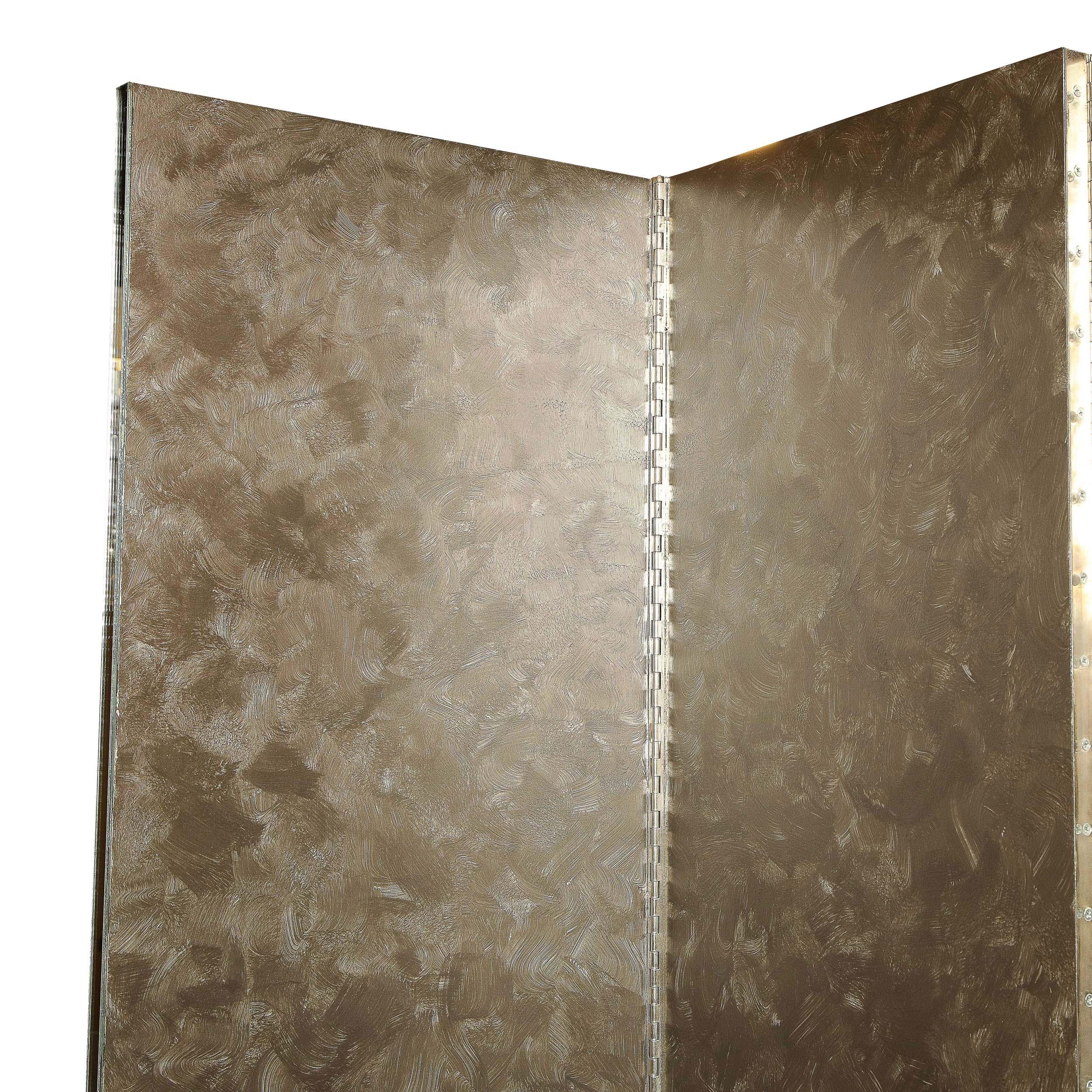 Mid-Century Modern Monumental Four Panel Mirrored Screen at 1stDibs ...