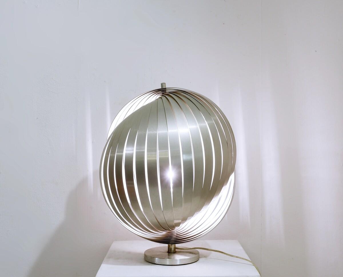 Mid-Century Modern "Moon" Table Lamp by Henri Mathieu, 1970s For Sale ...