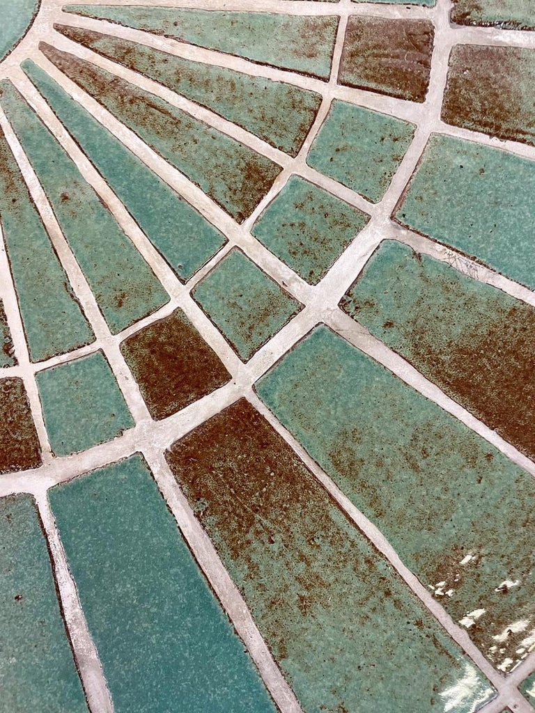 Mid-Century Modern Mosaic Coffee Table by Rogier Vandeweghe for Amphora ...