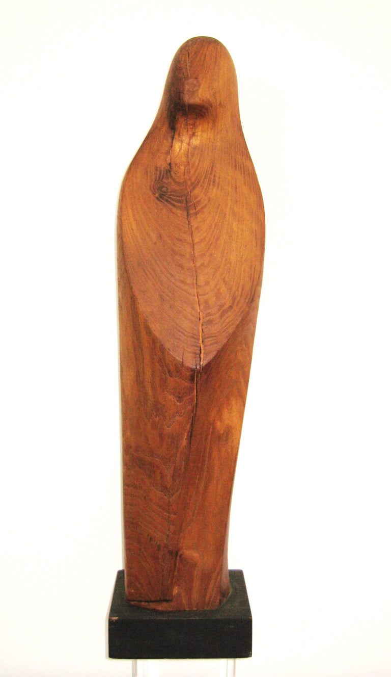 Mid-Century Modern Mother Mary Madonna Statue For Sale at 1stDibs