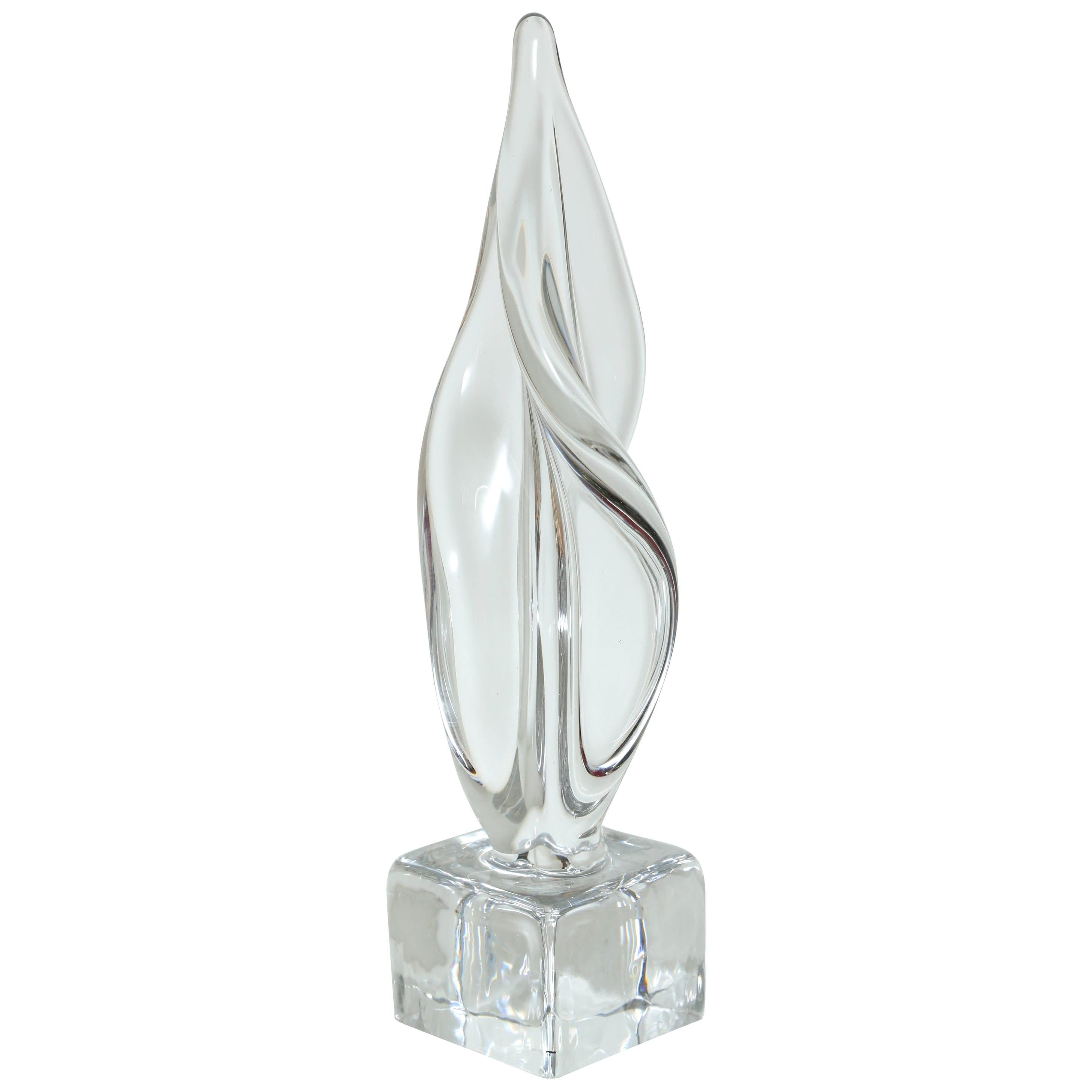 Italian Mid-Century Modern Murano Glass Bird Sculpture at 1stDibs
