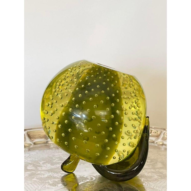 Mid-Century Modern Murano Glass Magnum Apple Paperweight For Sale at ...