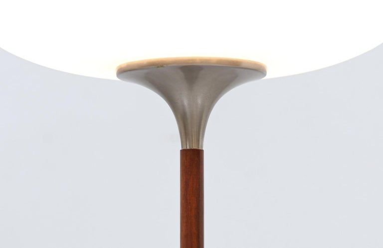 Mid-Century Modern "Mushroom" Floor Lamp by Laurel at 1stDibs