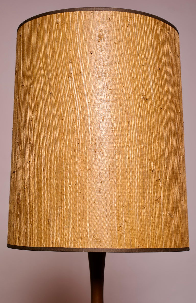 Mid-Century Modern Oversized Statement Lamp at 1stDibs