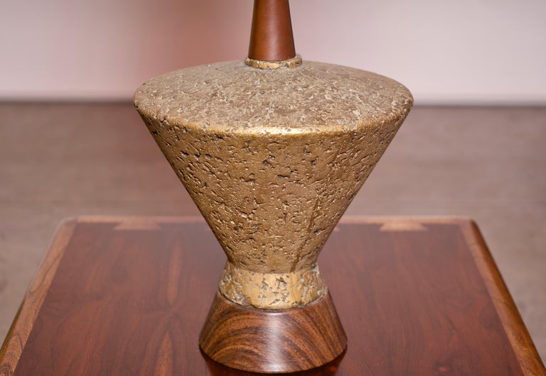 Mid-Century Modern Oversized Statement Lamp at 1stDibs