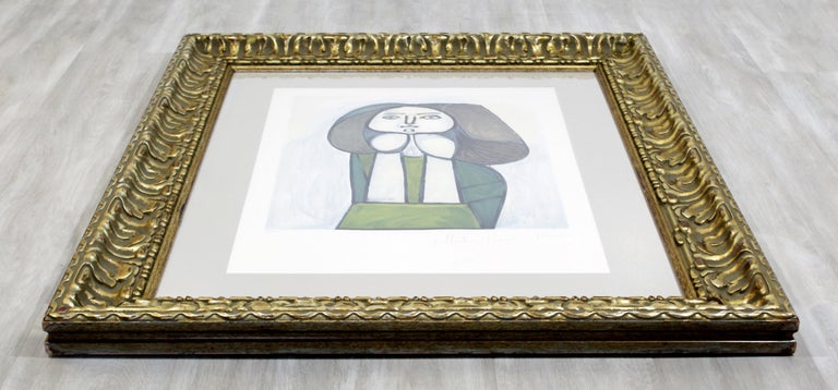 Mid-Century Modern Pablo Picasso Framed Lithograph Signed 33/500 ...