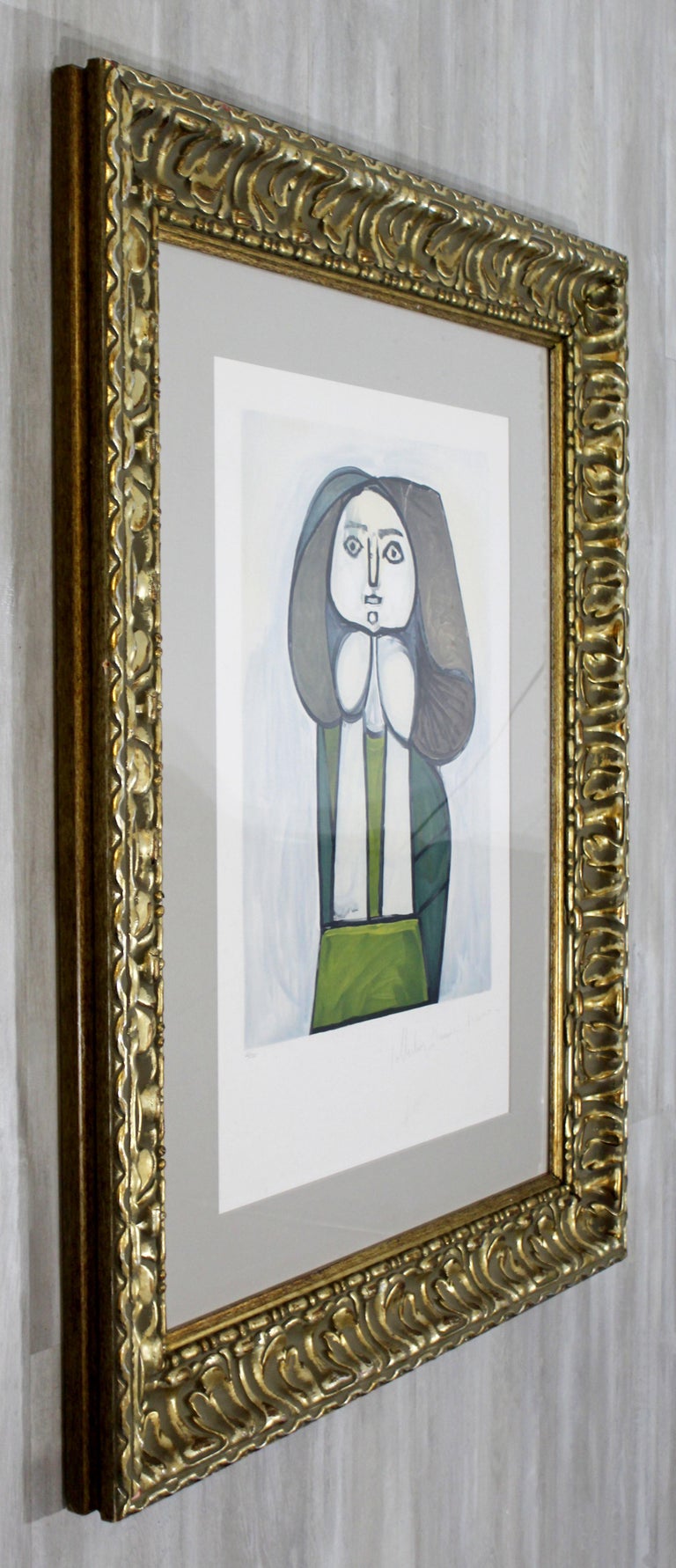 Mid-Century Modern Pablo Picasso Framed Lithograph Signed 33/500 ...