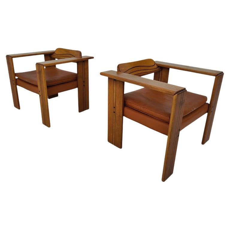Afra and Tobia 'Artona' Easy Chair for Maxalto at 1stDibs