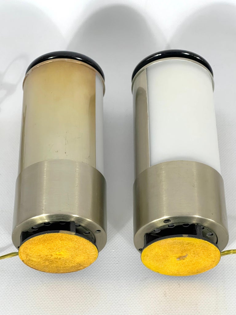 Mid-Century Modern Pair of Rare Labeled Lumi Milano Table Lamps For ...