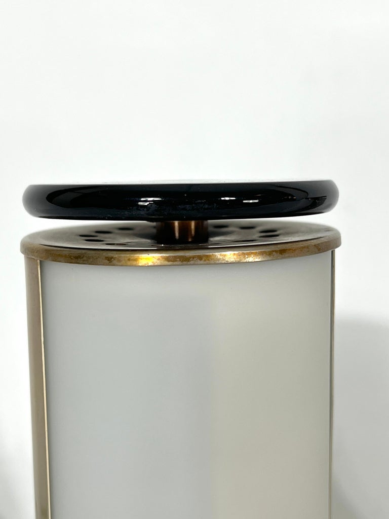 Mid-Century Modern Pair of Rare Labeled Lumi Milano Table Lamps For ...