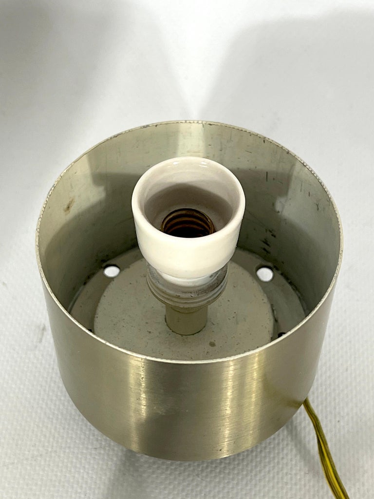 Mid-Century Modern Pair of Rare Labeled Lumi Milano Table Lamps For ...