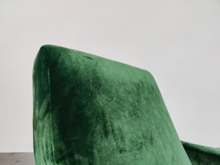 Mid-Century Modern Pair of Zanuso Armchairs for Arflex, Model Lady ...