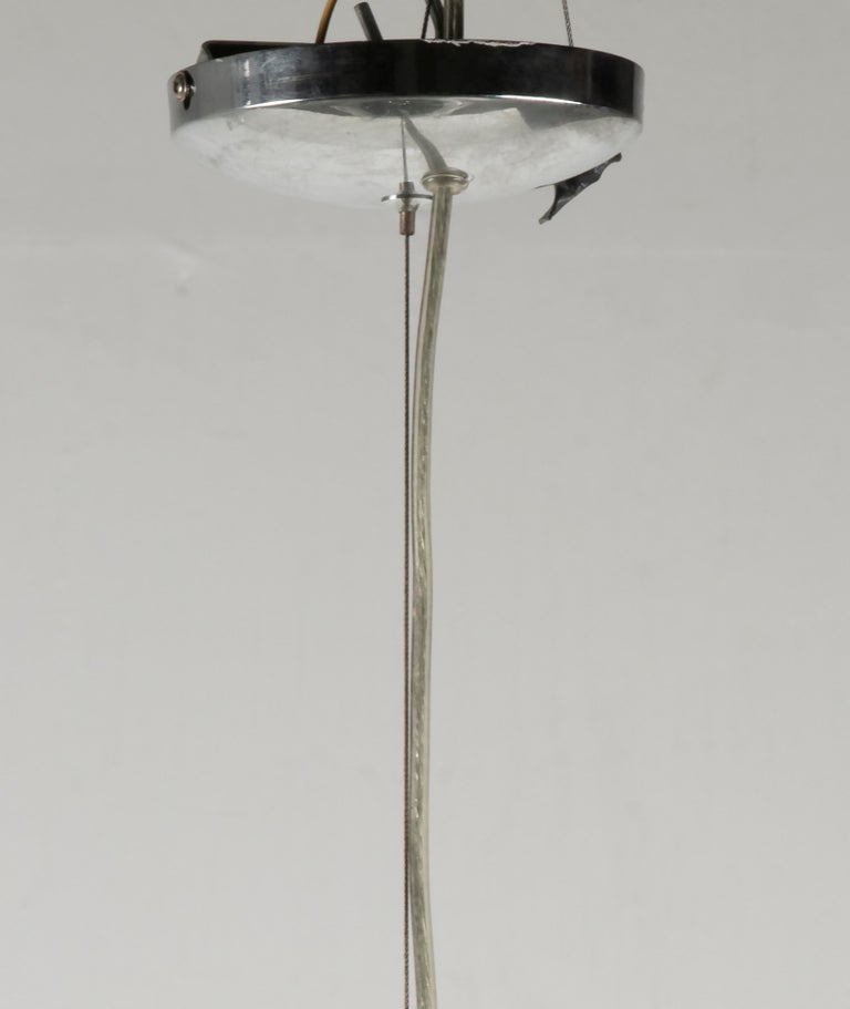 Mid-Century Modern Pair Spider Web Sompex Pendant Lamps by Paul Secon ...