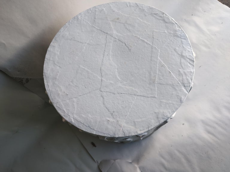 Mid-Century Modern Paper Machete Tree Trunk Form Side End Table ...