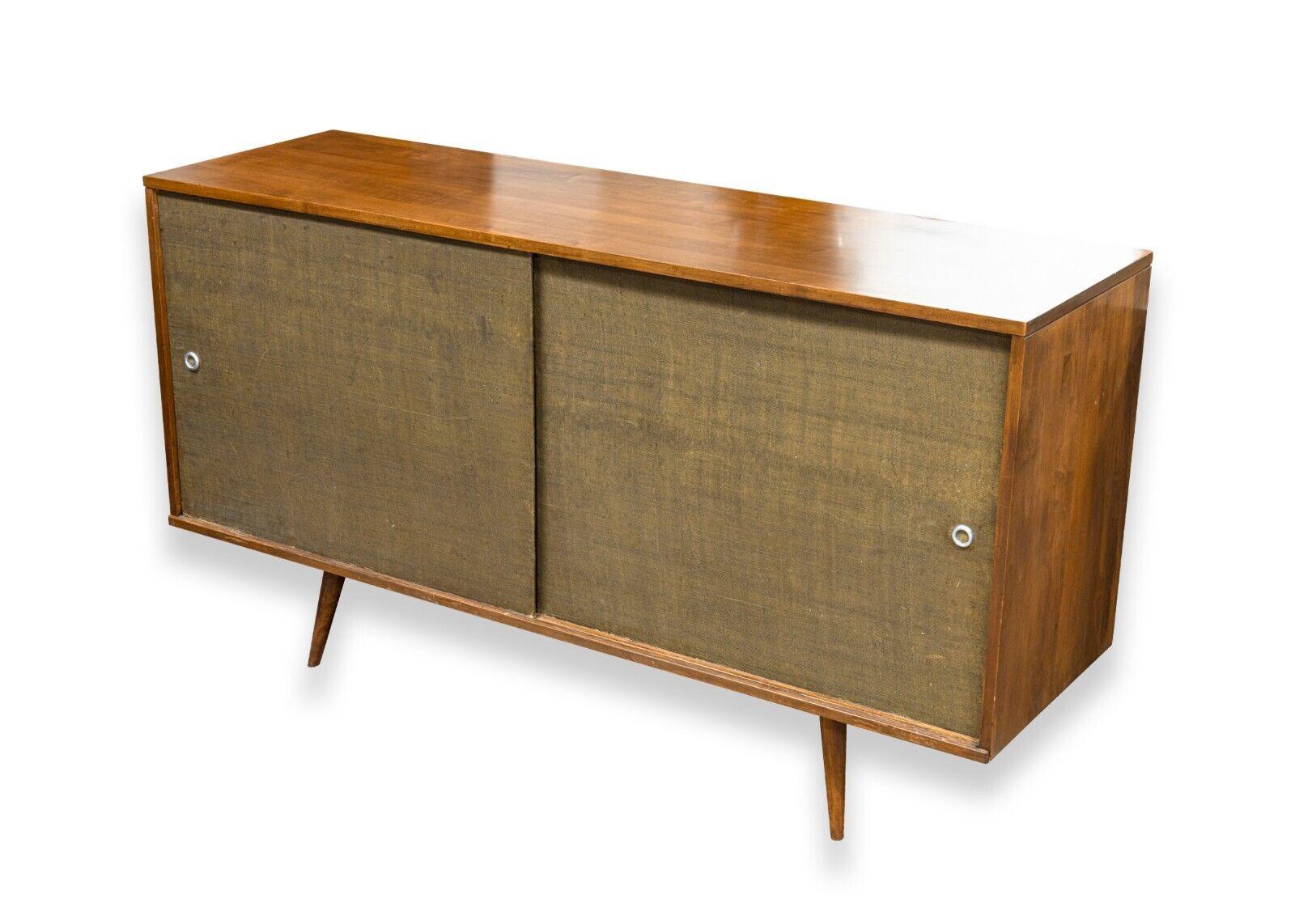 Mid Century Modern Paul McCobb Planner Walnut Console Cabinet with ...