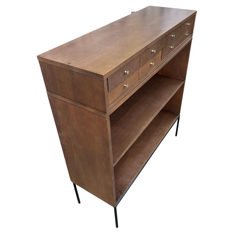 Mid century Modern Paul McCobb Single Bookcase with Jewelry box in ...
