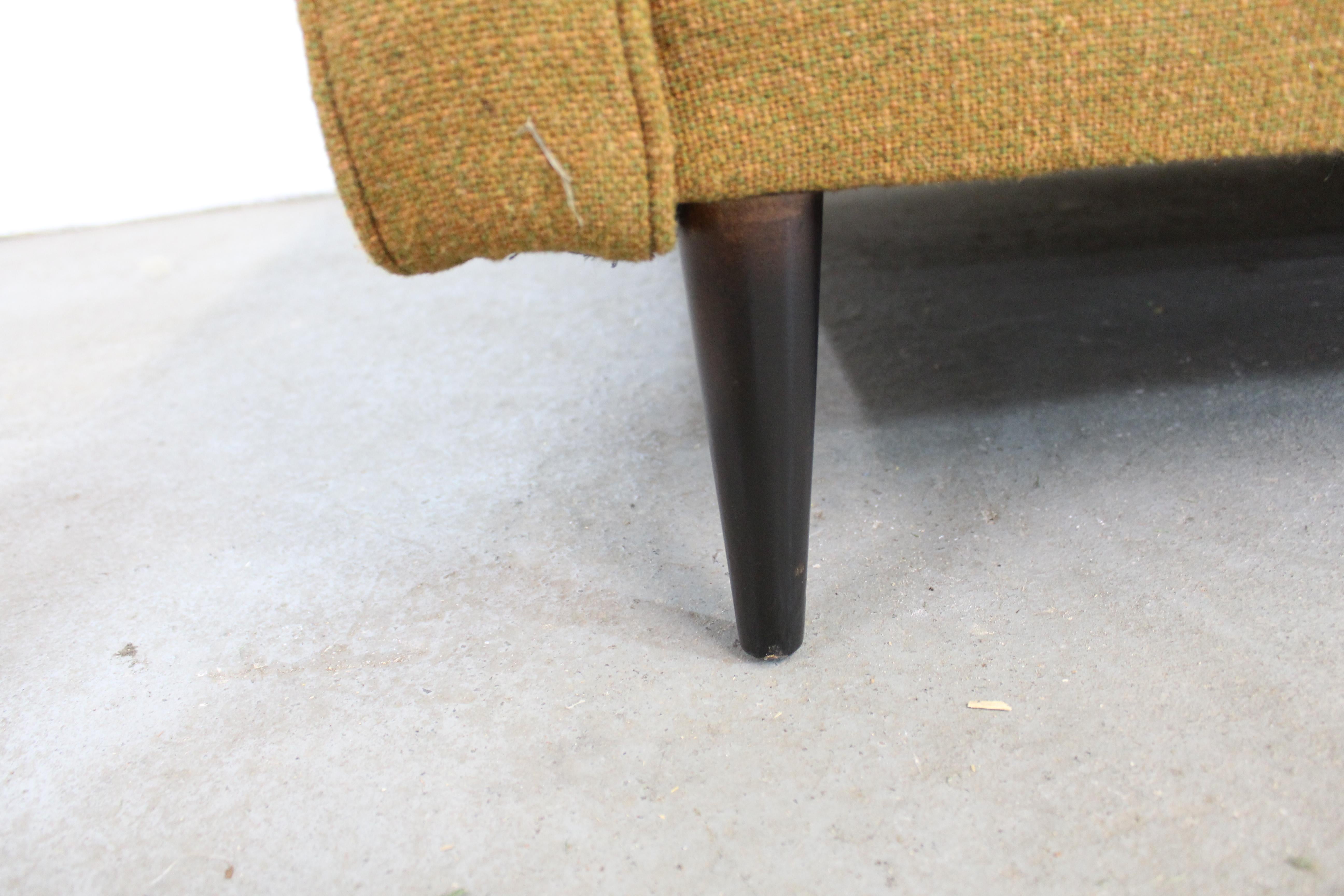 Mid-Century Modern Paul McCobb Style Sofa on Pencil Legs For Sale at ...