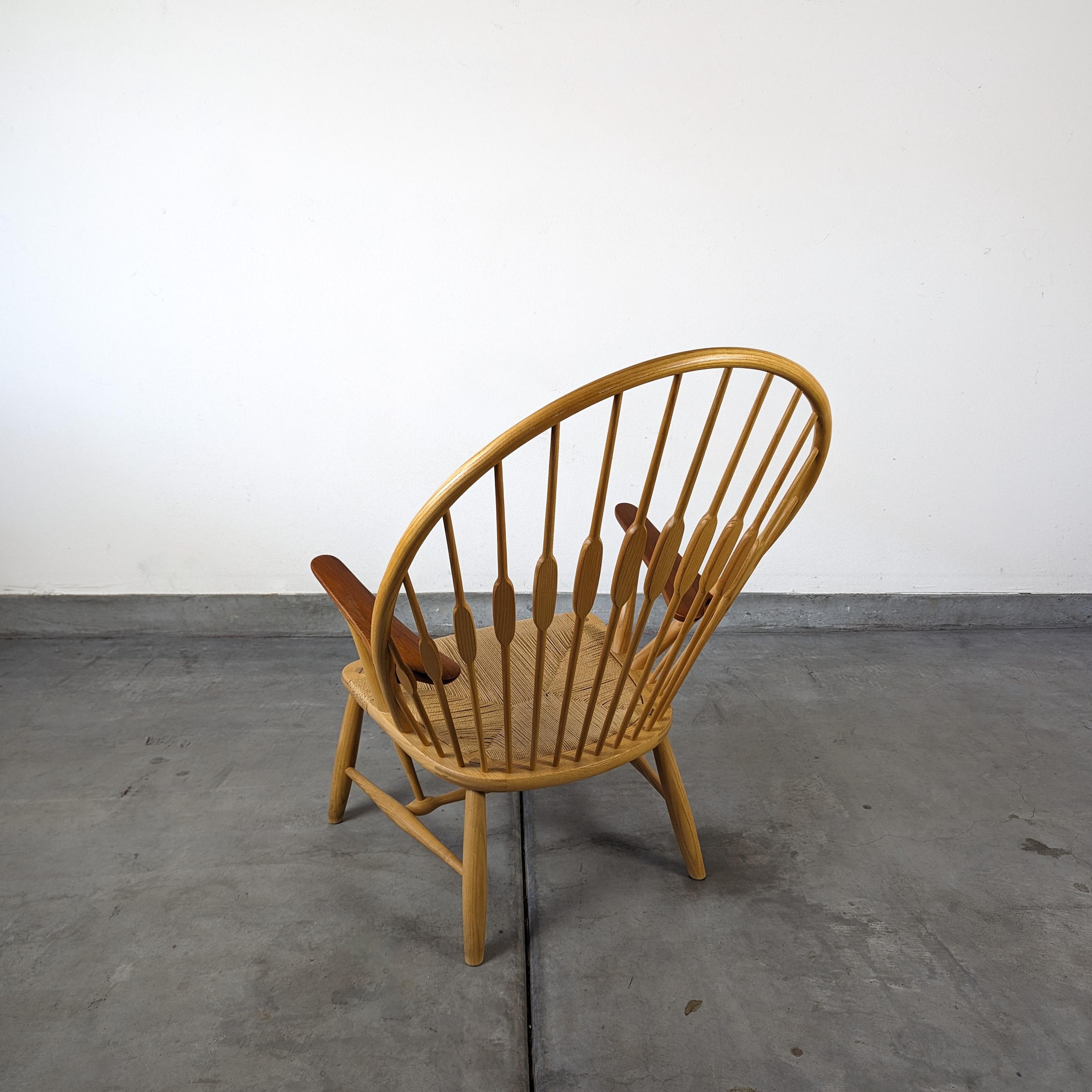 Mid Century Modern Peacock Chair by Hans J. Wegner for Johannes Hansen ...
