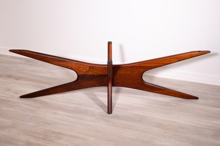 Mid-Century Modern Pearsall Jacks Oval Coffee Table at 1stDibs