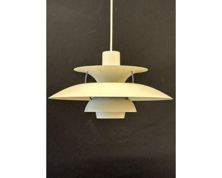 Mid-Century Modern PH5 Ceiling Light Chandelier / Pendant by Louis ...