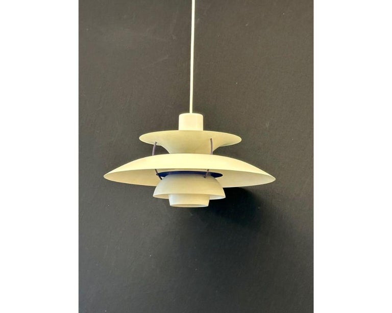 Mid-Century Modern PH5 Ceiling Light Chandelier / Pendant by Louis ...