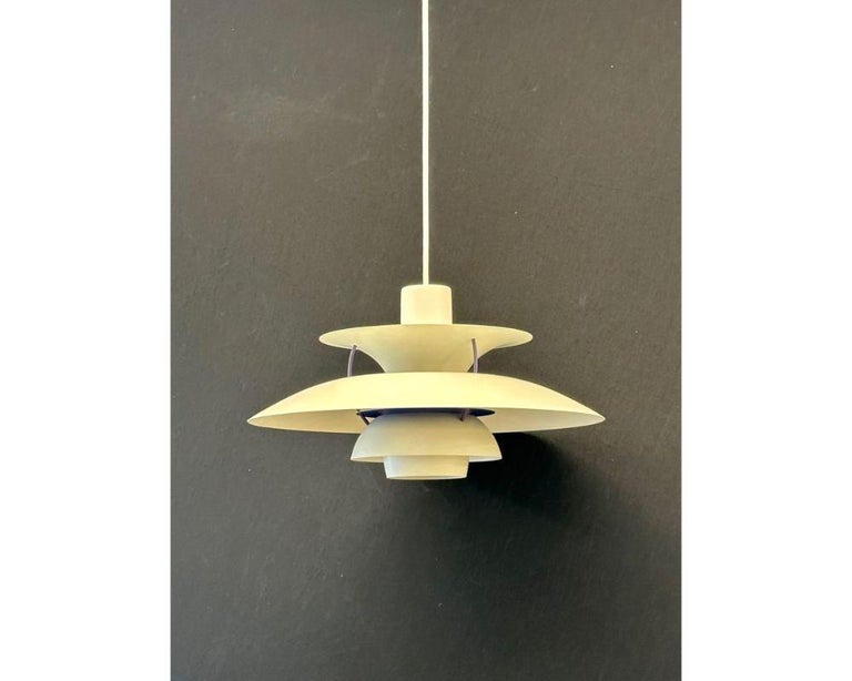 Mid-Century Modern PH5 Ceiling Light Chandelier / Pendant by Louis ...