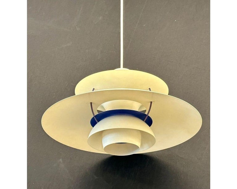 Mid-Century Modern PH5 Ceiling Light Chandelier / Pendant by Louis ...