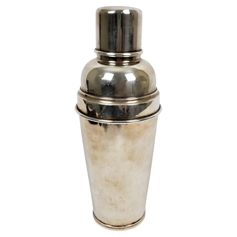 Mid-Century Modern Plata 925 Sterling Silver Cocktail Shaker at 1stDibs