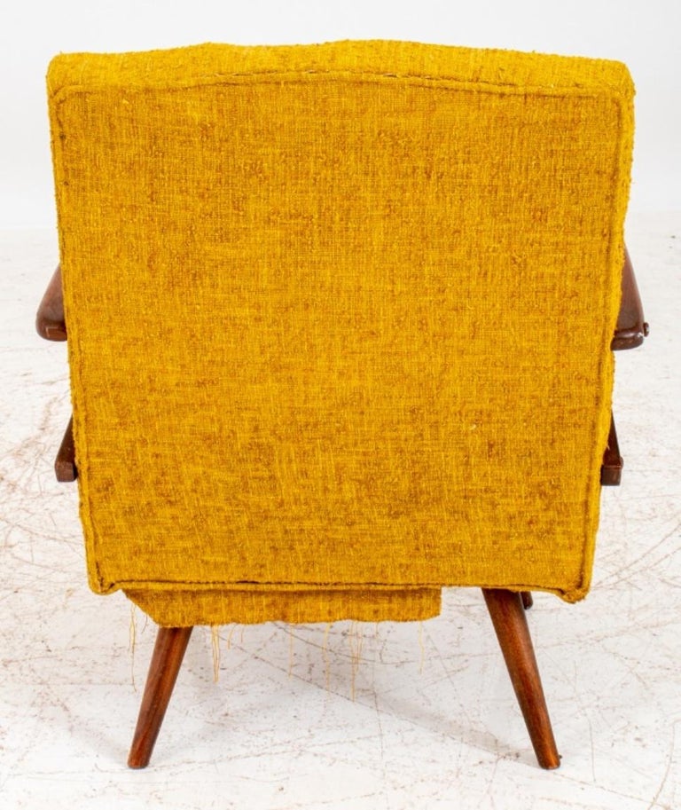 Mid-Century Modern Platform Rocking Chair For Sale at 1stDibs