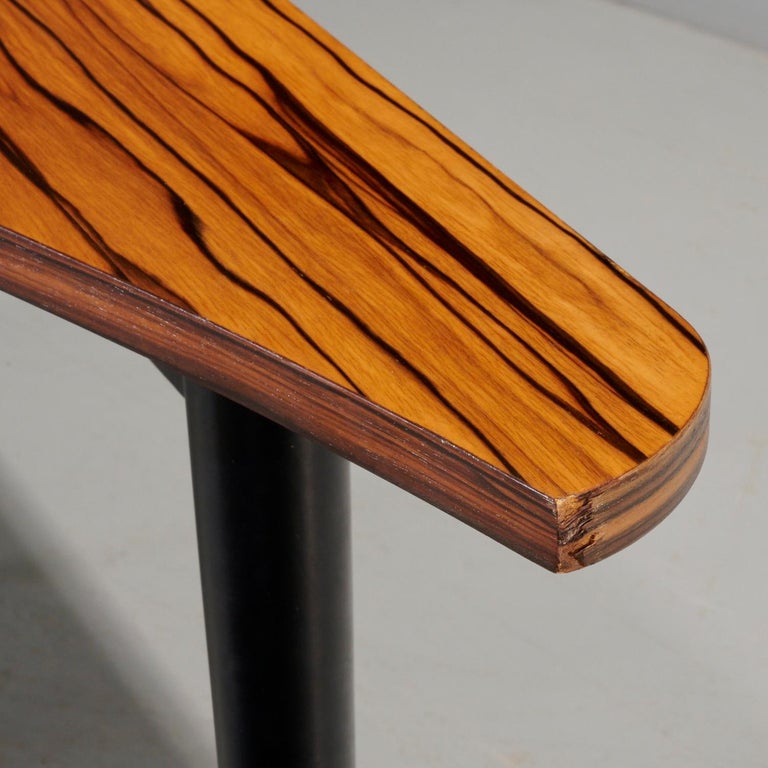 Mid Century Modern Rare Harvey Probber Curved Macassar Corner Tables ...