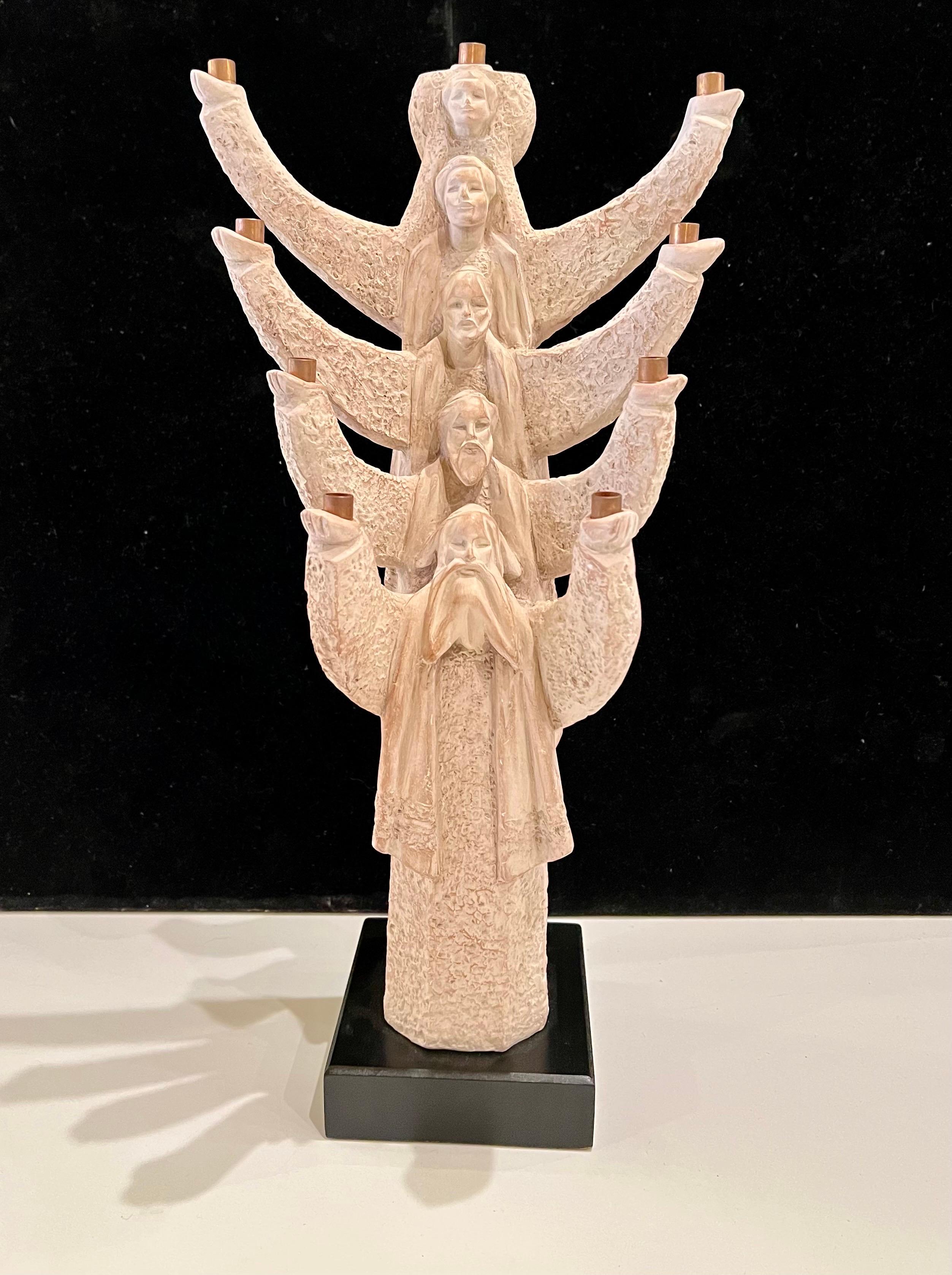 Mid-Century Modern Rare Menorah by Austin Sculpture at 1stDibs | rare ...