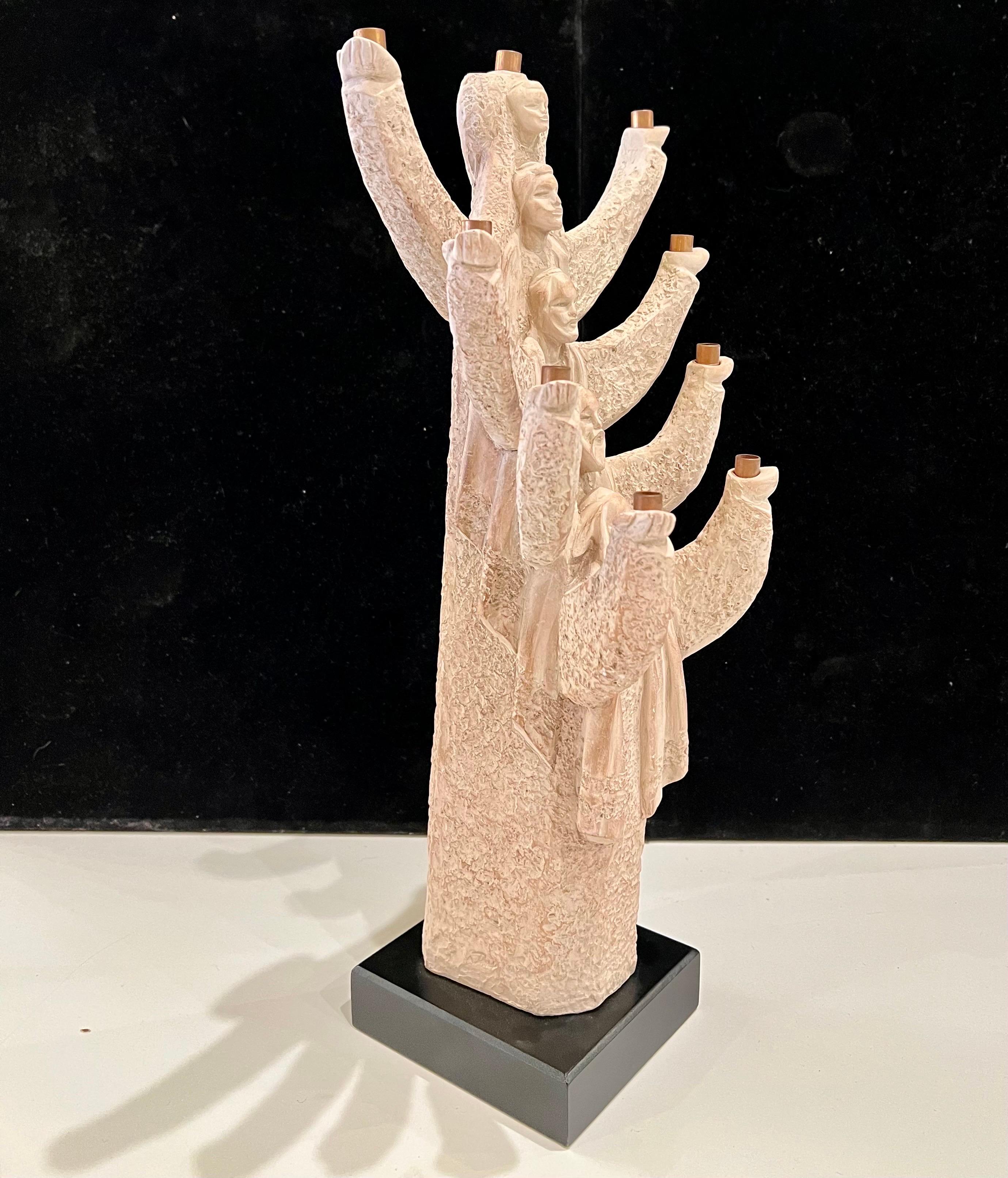 Mid-Century Modern Rare Menorah by Austin Sculpture at 1stDibs | rare ...