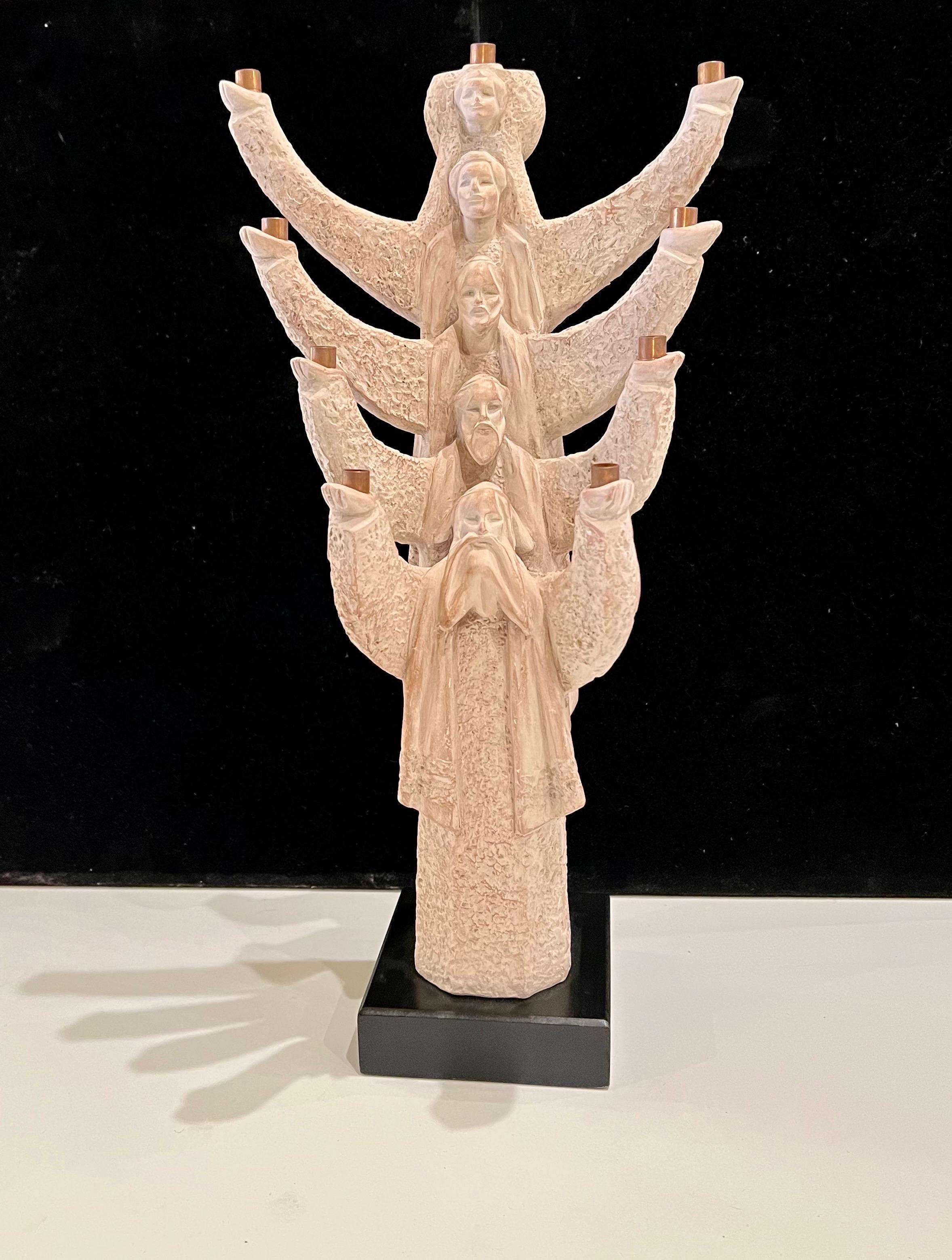 Mid-Century Modern Rare Menorah by Austin Sculpture at 1stDibs | rare ...