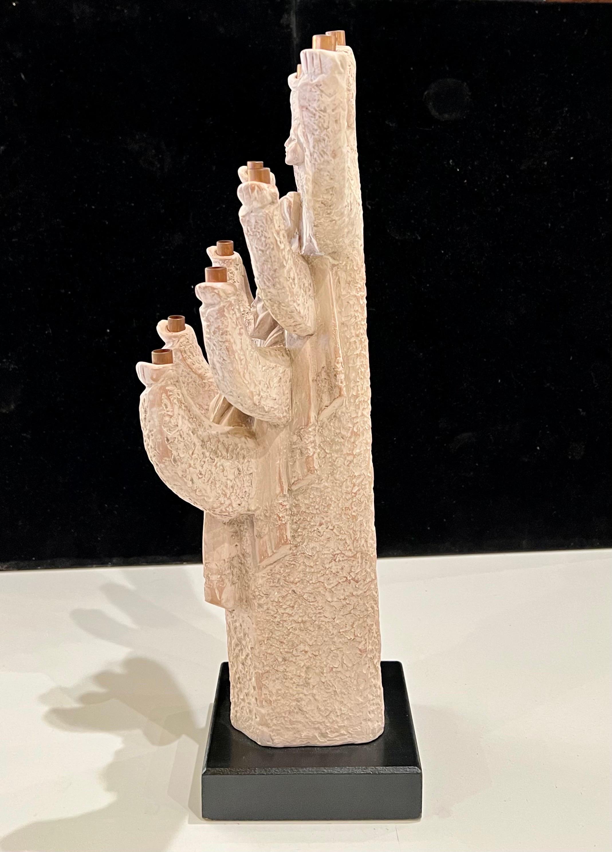 Mid-Century Modern Rare Menorah by Austin Sculpture at 1stDibs | rare ...