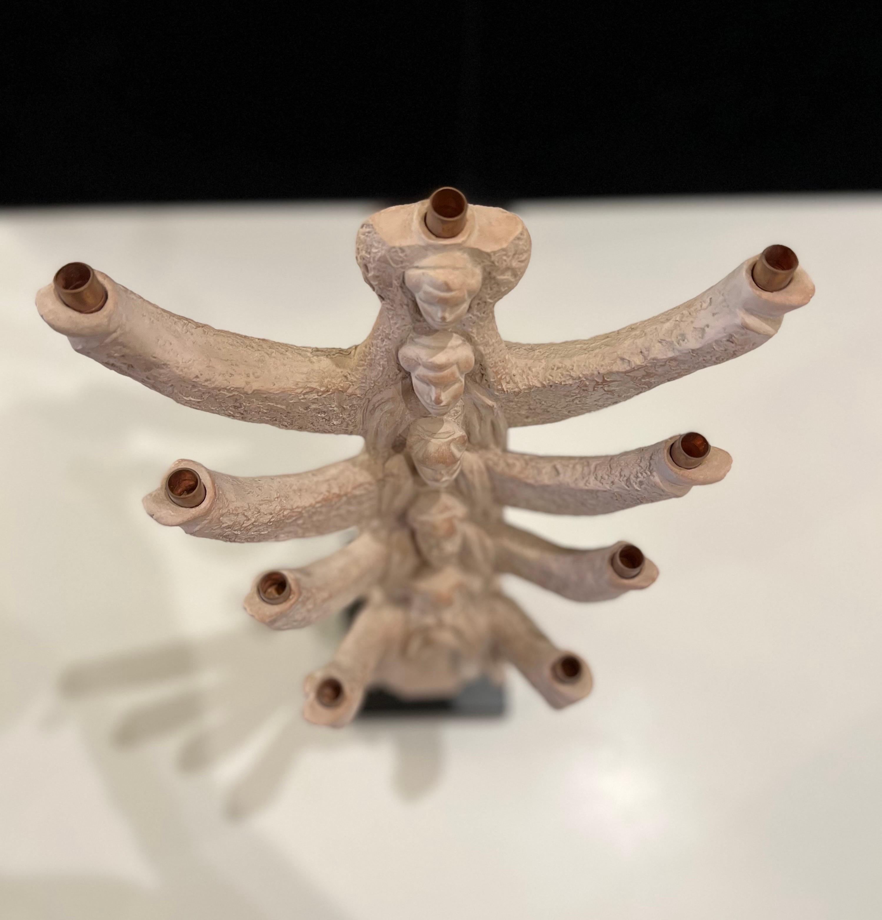 Mid-Century Modern Rare Menorah by Austin Sculpture at 1stDibs | rare ...