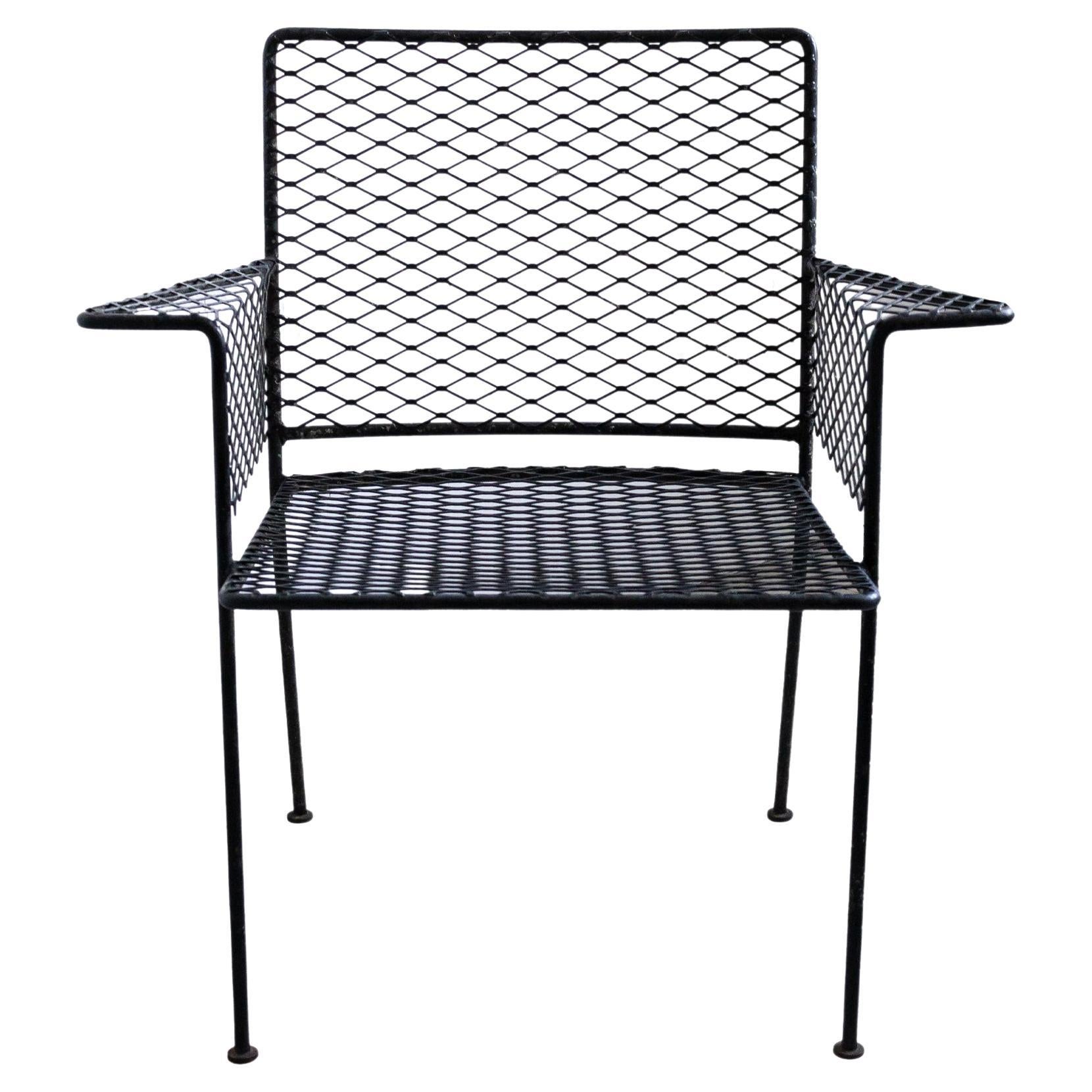 Large Wrought Iron Sculptural Peacock Chair Brutalist Mid-Century ...