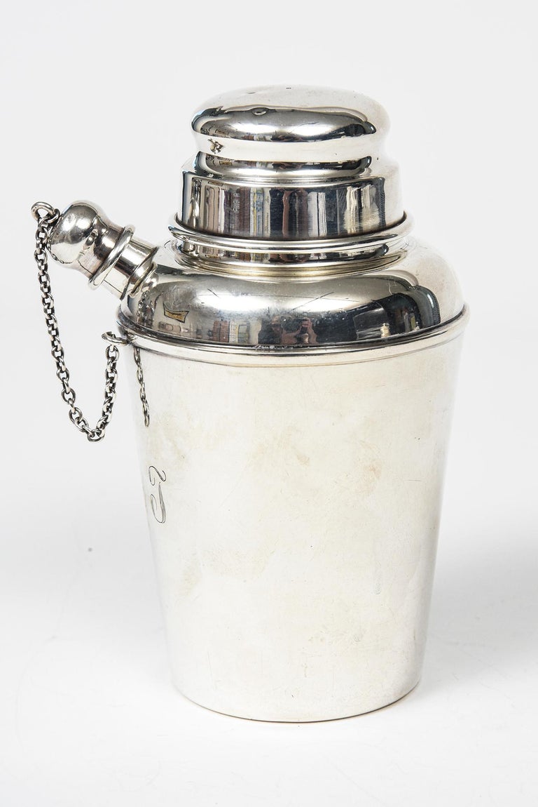 Mid-Century Modern Reed and Barton Sterling Silver Mini Martini Shaker ...