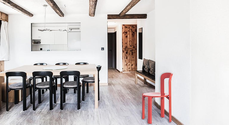 Mid-Century Modern, Rey Red Chair, by Bruno Rey, Design 1971 For Sale ...