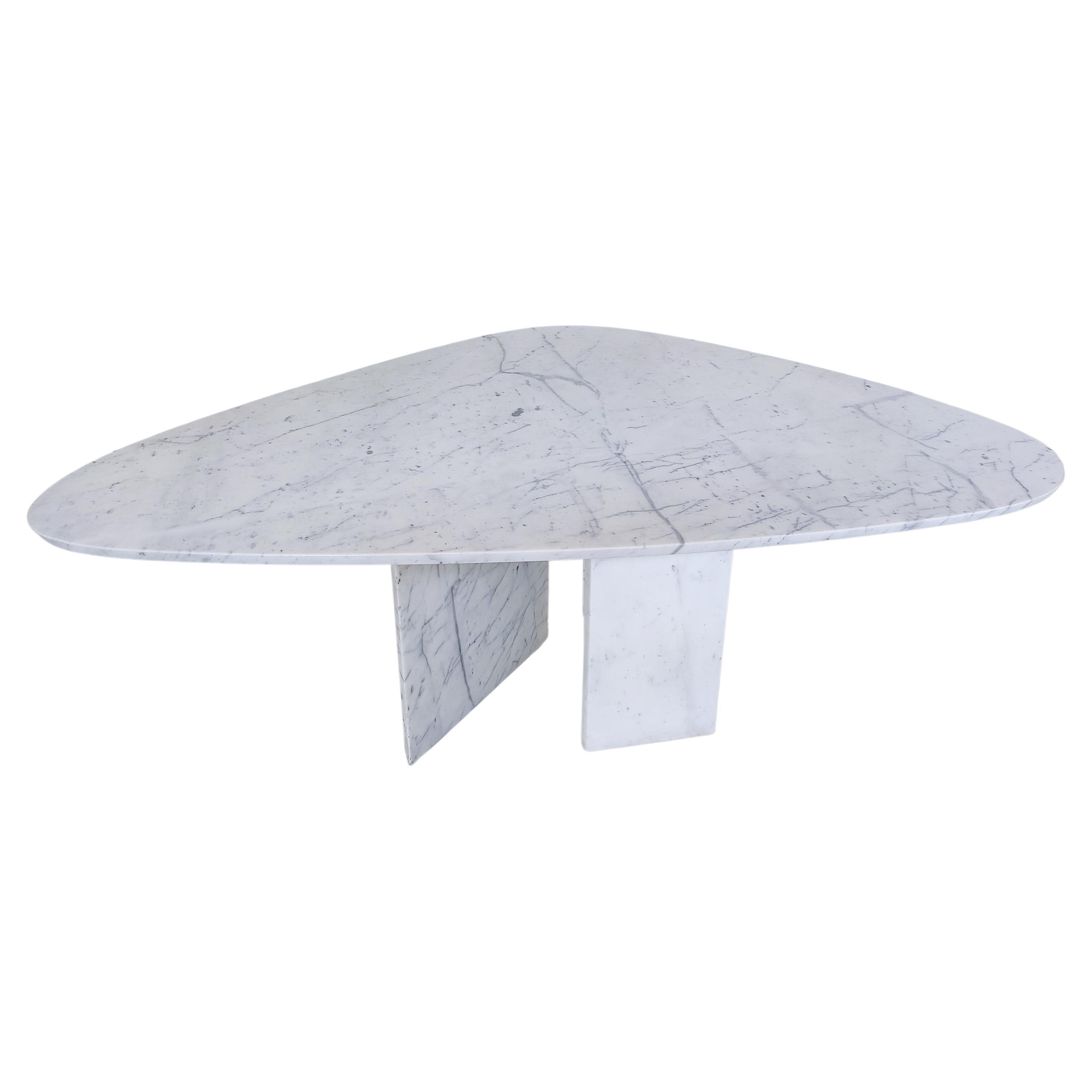 Mid-Century Modern Orange Marble Dining Table, Italy, 1970s at 1stDibs ...