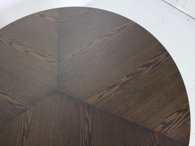 Mid-Century Modern Round Wenge Dinning Table, 1980, Italy For Sale at ...
