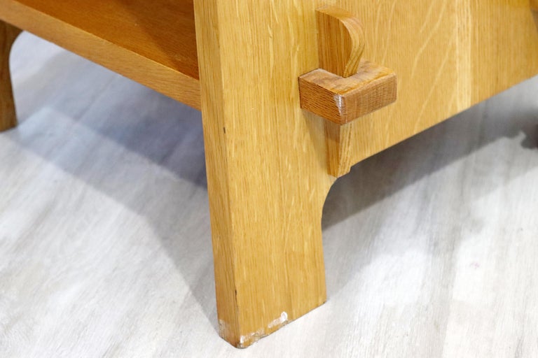 Mid-Century Modern Roycroft Asian Style Tall Shelving Unit Bookcase and ...