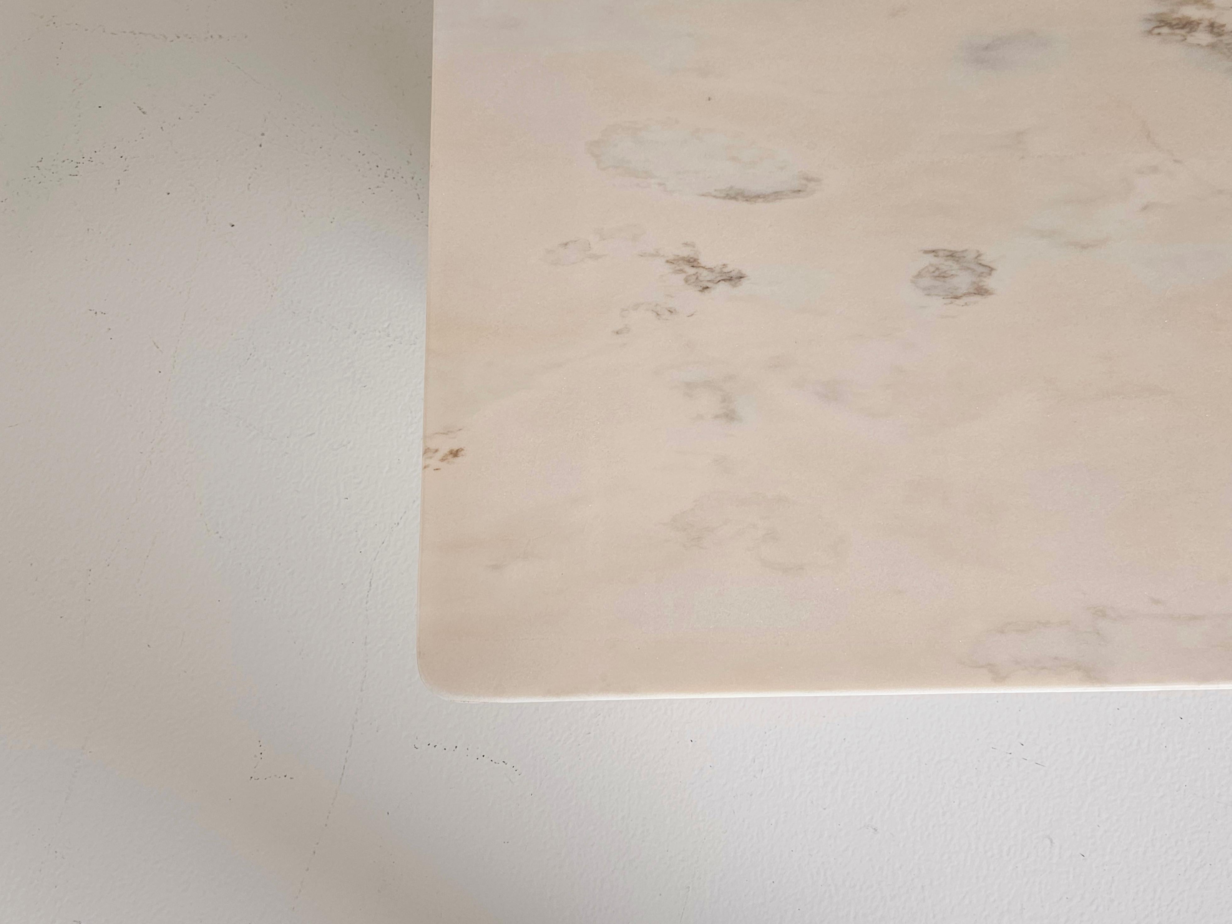Mid Century Modern salmon pink sphere coffee table, Italy, 1970s For ...