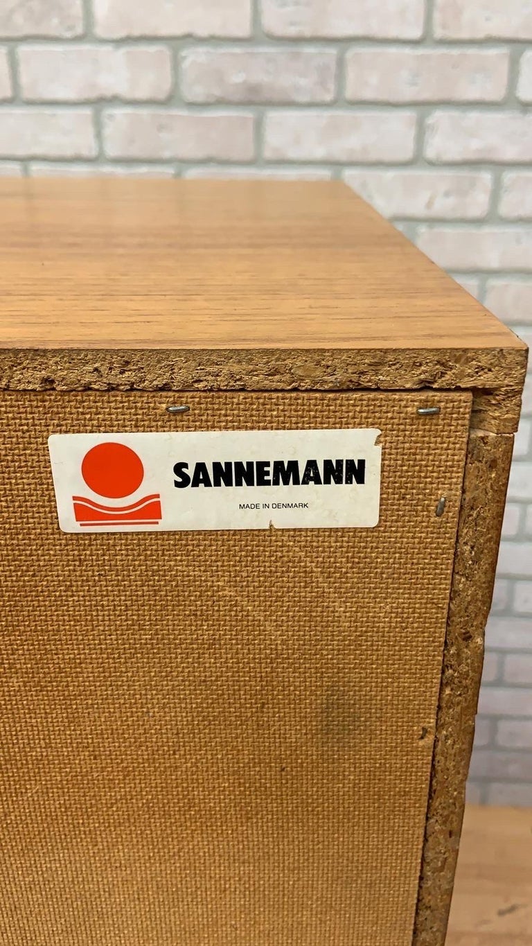 Mid-Century Modern Sannemann Danish Bachelor Wardrobe Chest For Sale at ...